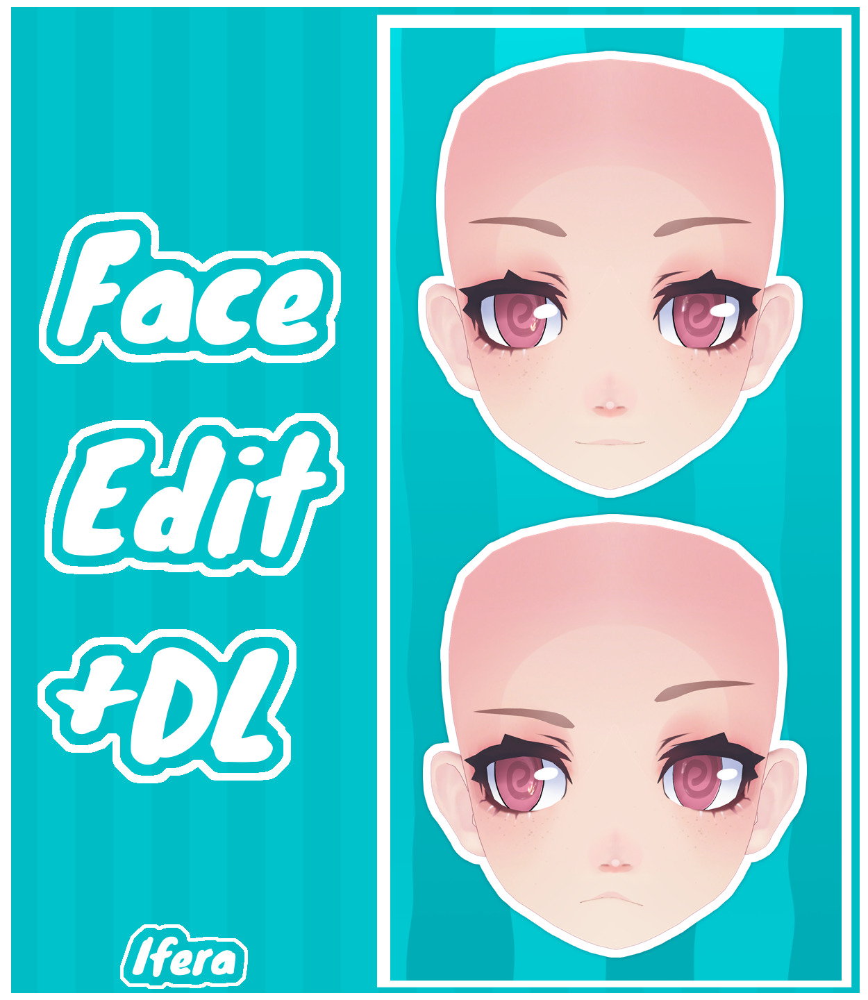 TDA Face Edit Download #4 by Ifera9 on DeviantArt