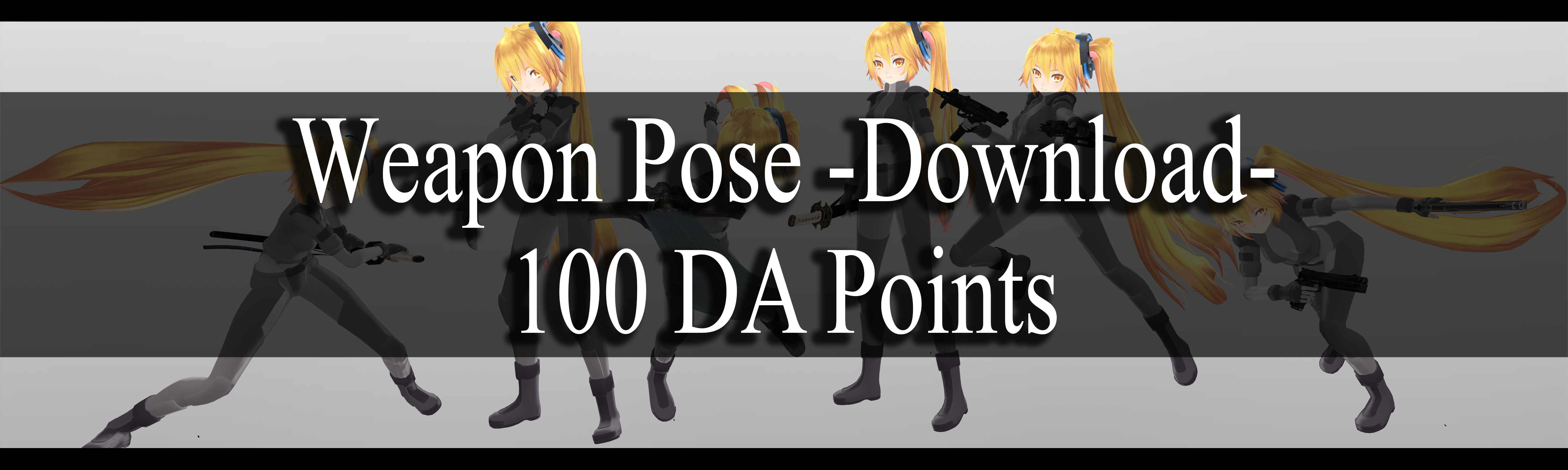 MMD Weapon Pose -Download- by Mr-Mecha-Man on DeviantArt