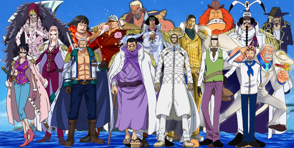 One Piece Marines by CrazyChris622 on DeviantArt