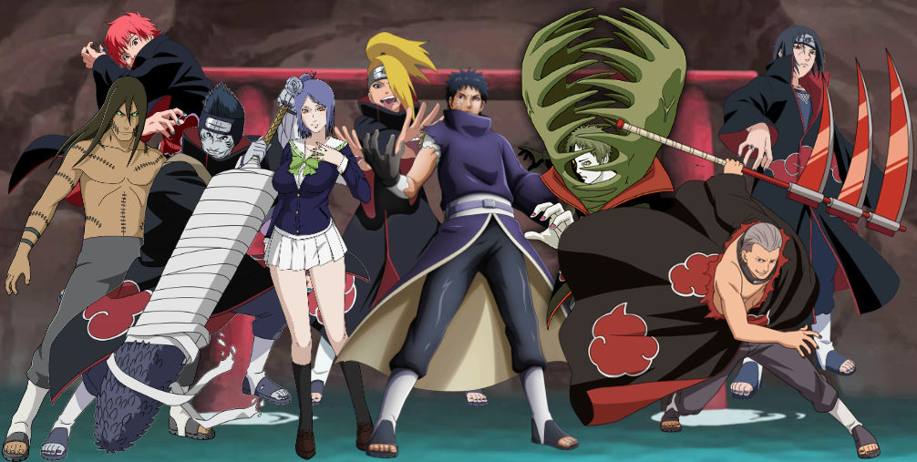 Akatsuki remade group photo by CrazyChris622 on DeviantArt