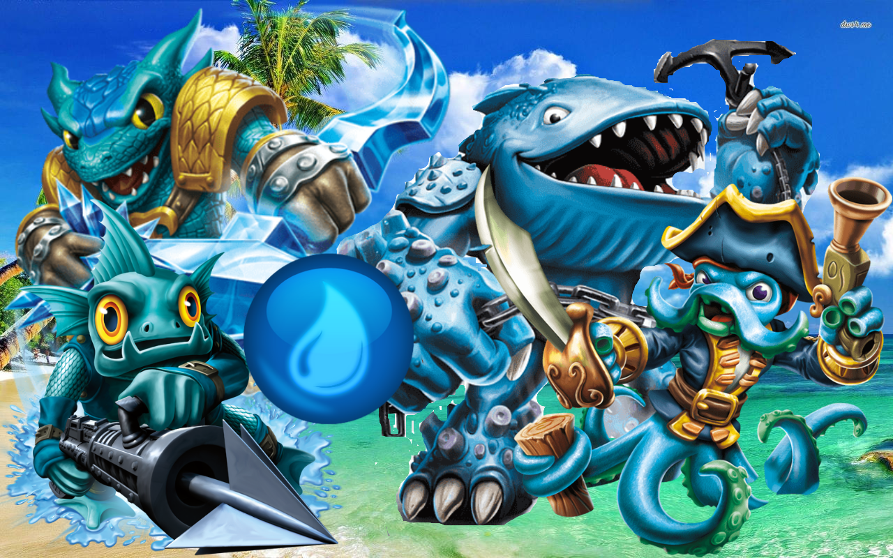 Water Skylanders by CrazyChris622 on DeviantArt