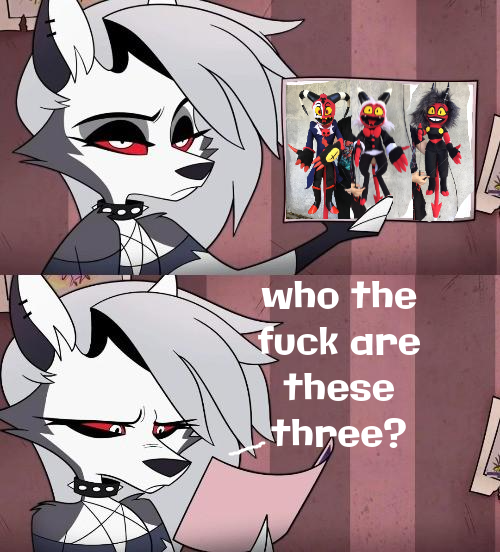 Loona discovers the I.M.P. puppets by CrazyChris622 on DeviantArt