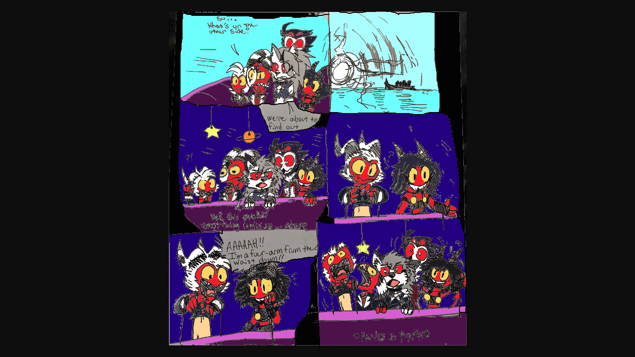 I.M.P. (and Stolas) in the Hole of Oddities by CrazyChris622 on DeviantArt