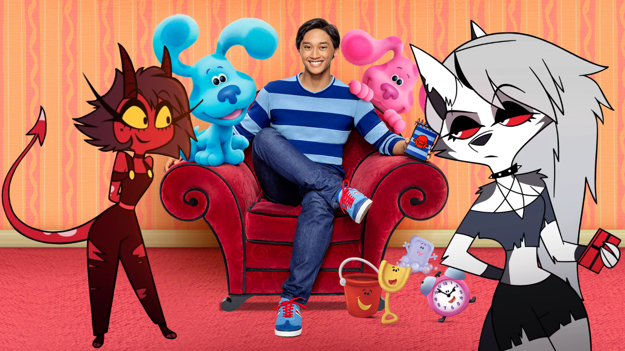 Blue's Clues and I.M.P. by CrazyChris622 on DeviantArt