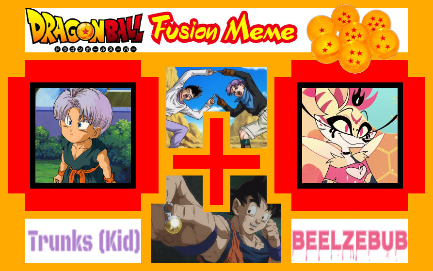 What if Trunks (Kid) fuses with Beelzebub by CrazyChris622 on DeviantArt