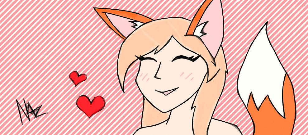 Me as a fox girl by Invader-Sal on DeviantArt