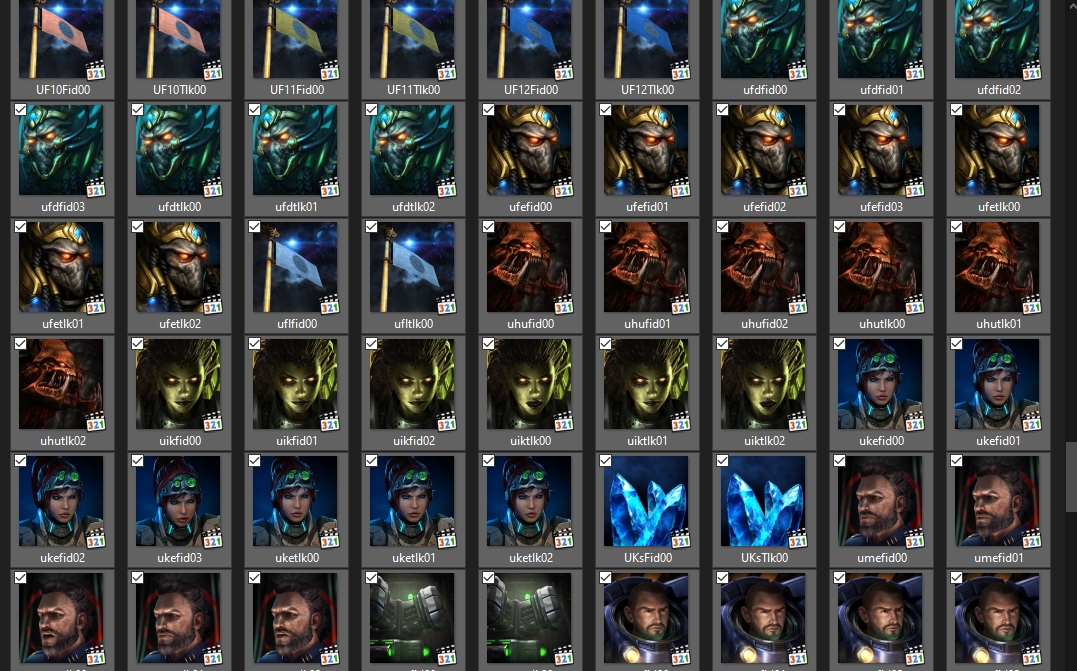 Starcraft Remastered HD Terran Portraits by frostc0r3 on DeviantArt