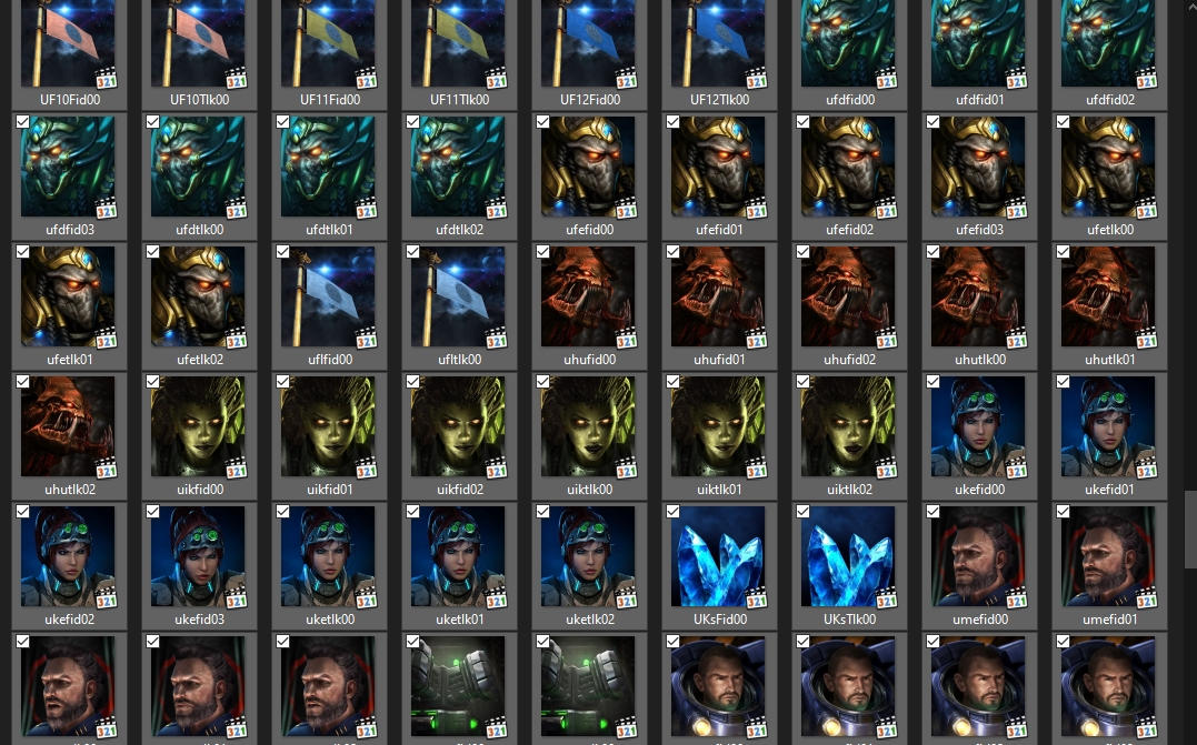 Starcraft Remastered HD Terran Portraits by frostc0r3 on DeviantArt