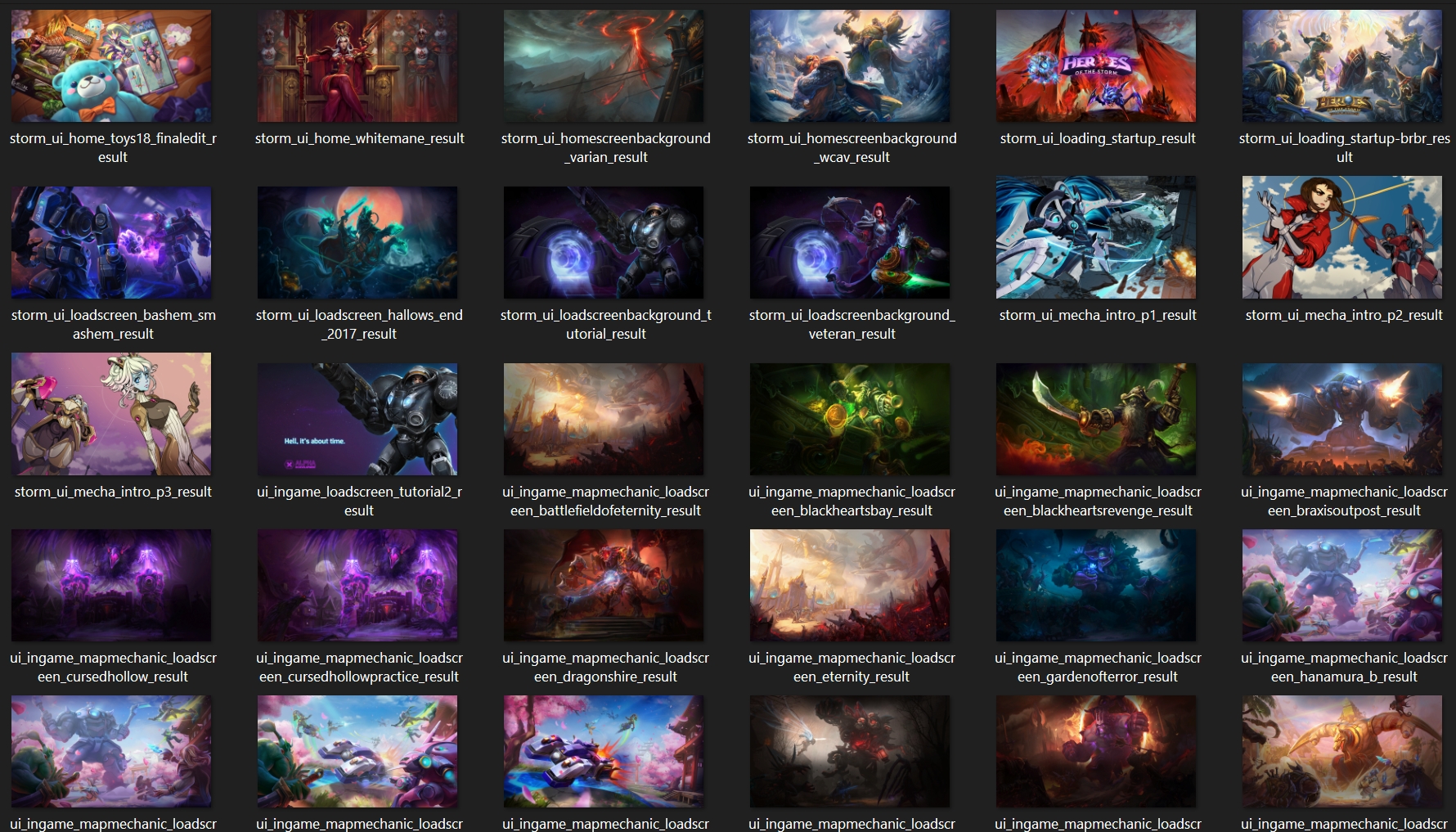 HotS - Loading Screens and Backgrounds.7z by frostc0r3 on DeviantArt