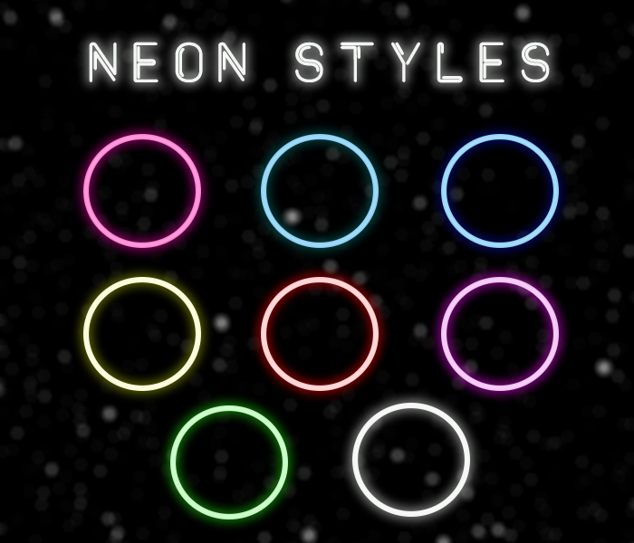 Neon styles by tzxico on DeviantArt