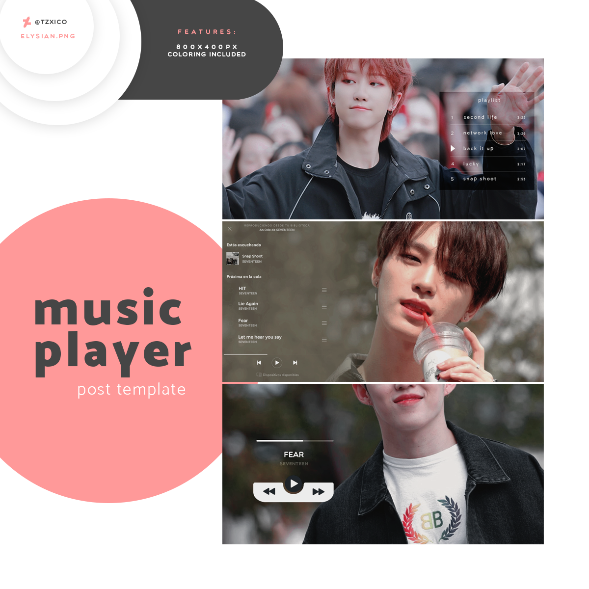 music player template by tzxico on DeviantArt