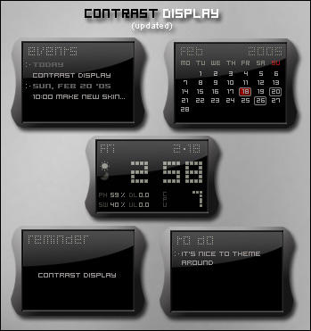 Contrast Display Rainlendar by Nylons on DeviantArt