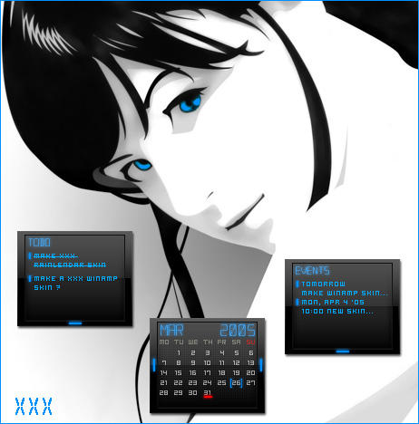 XXX Rainlendar by Nylons on DeviantArt