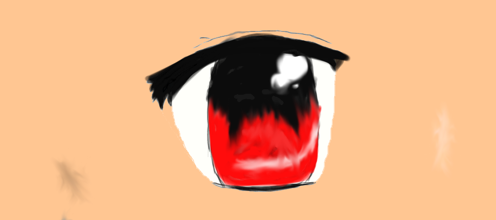Anime Eye (Red) by SophiMo23 on DeviantArt
