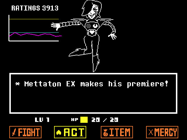 Mettaton EX Simulator by AceMarks on DeviantArt