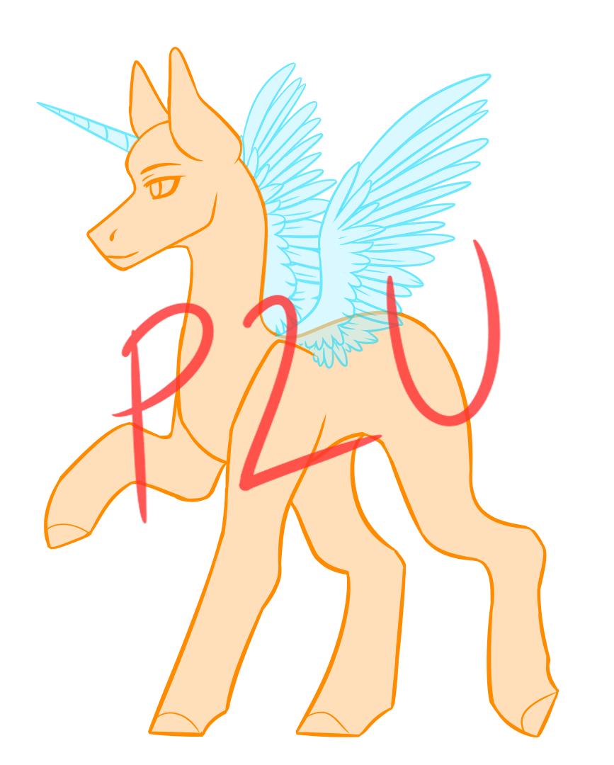 MLP Base (P2U) by Knifu-chan on DeviantArt