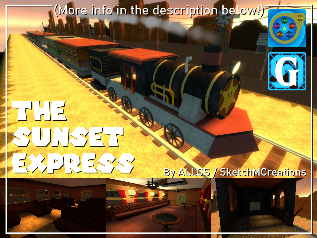Map - Sunset Express by SecminourTheThird on DeviantArt