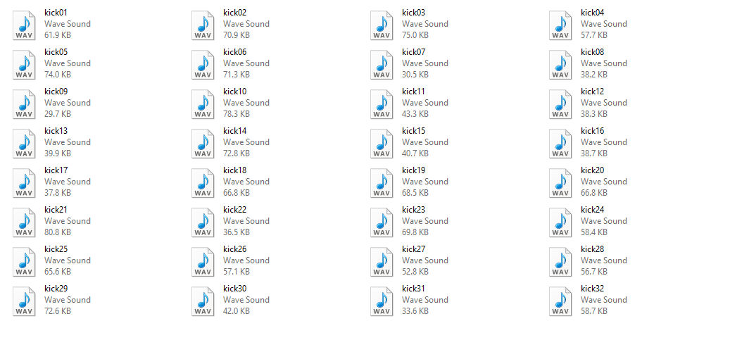 Kick Samples Kit by marcelinedude364 on DeviantArt