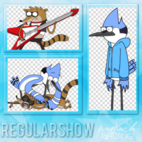 PNG Pack (4) Regular Show by PS-ID on DeviantArt