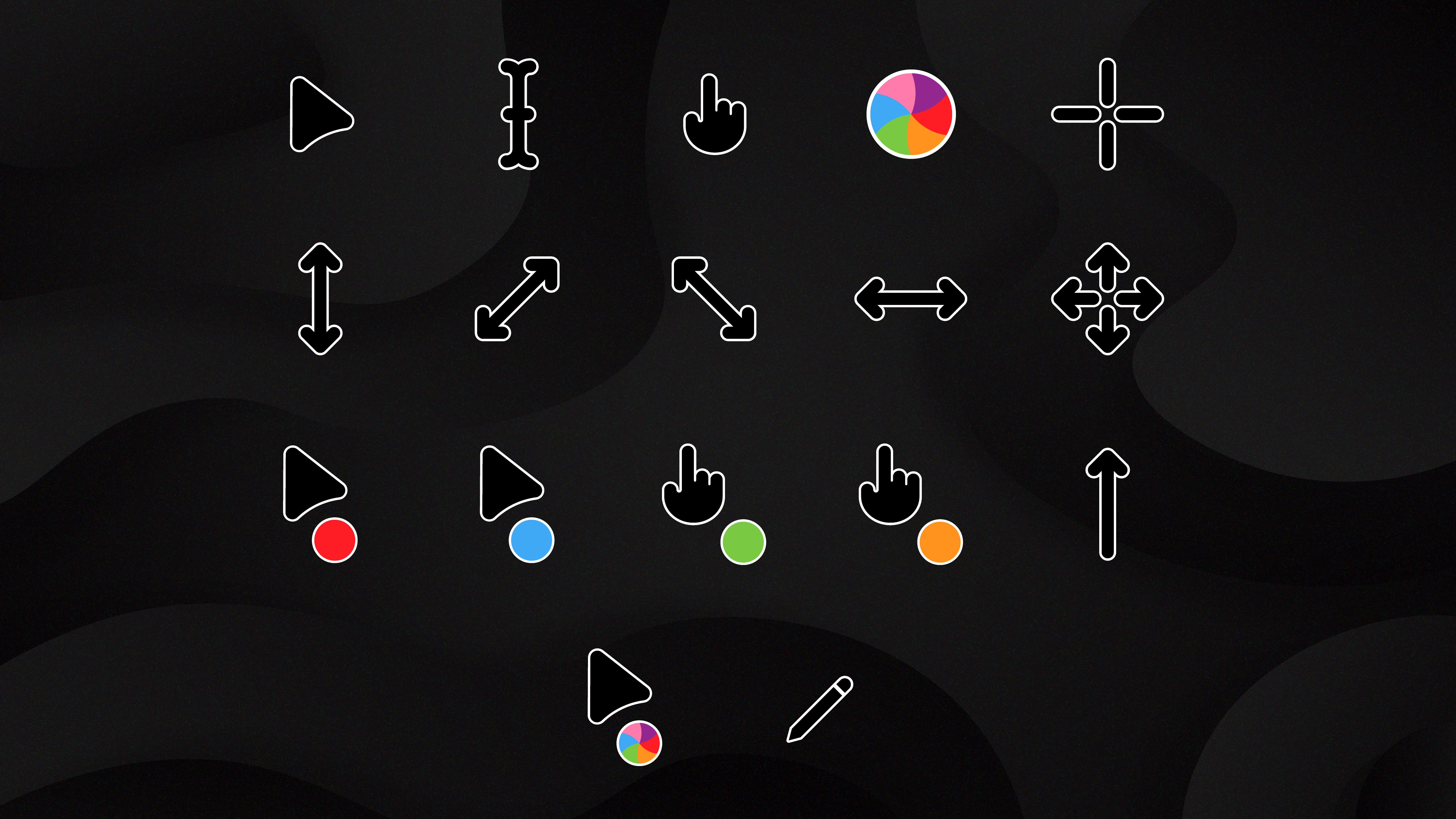 Modern Windows Cursor Set by dacatblock on DeviantArt