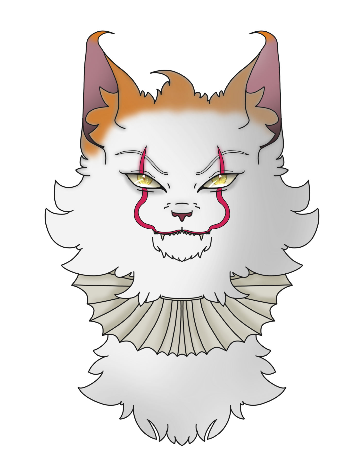 Pennywise//Cat by TrashPanicArt on DeviantArt