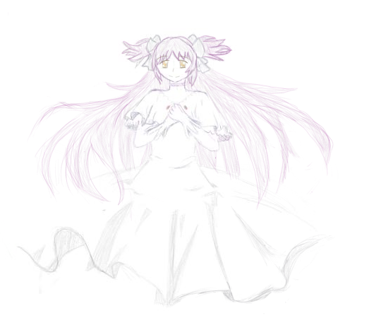 Madoka Goddess Form by clubpegkinz on DeviantArt