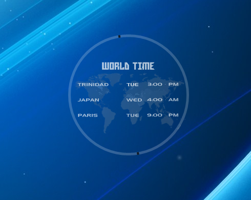 World Time Rainmeter by brbk on DeviantArt