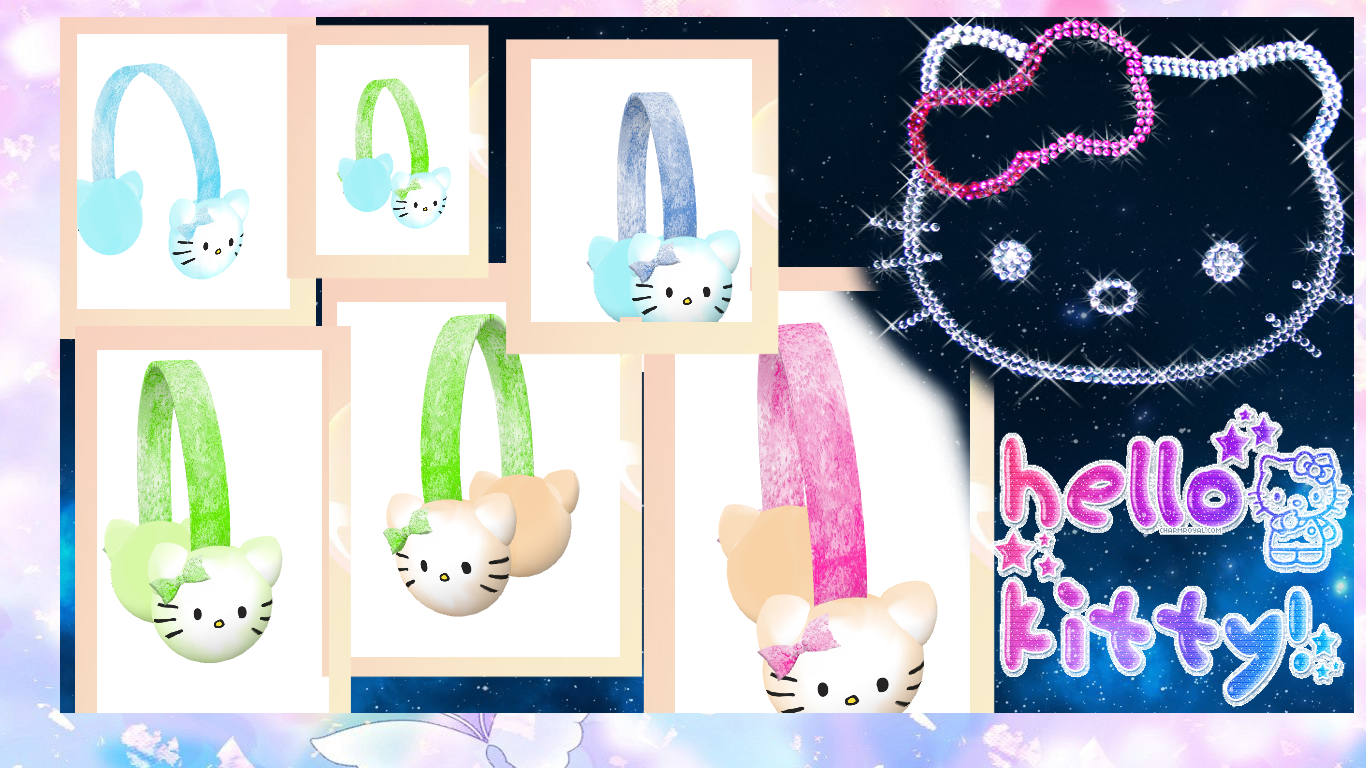 [MMD] Hello Kitty Earmuffs DL by DeidaraChanHeart on DeviantArt