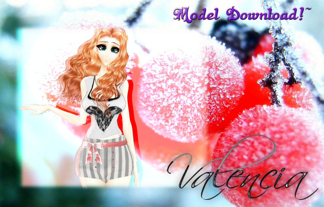 [MMD] Valencia Model DL by DeidaraChanHeart on DeviantArt