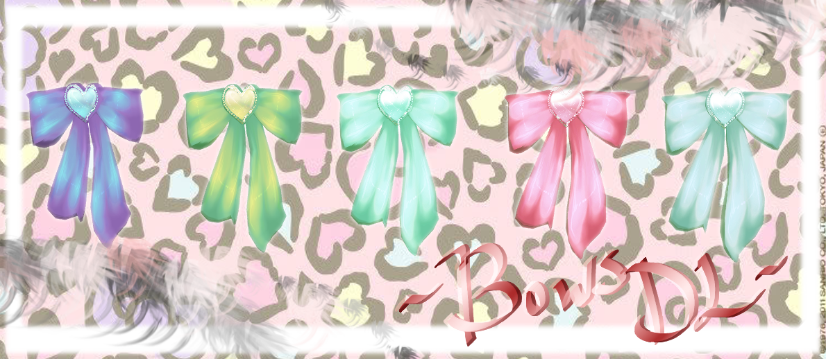 [MMD] Pretty Bows DL by DeidaraChanHeart on DeviantArt