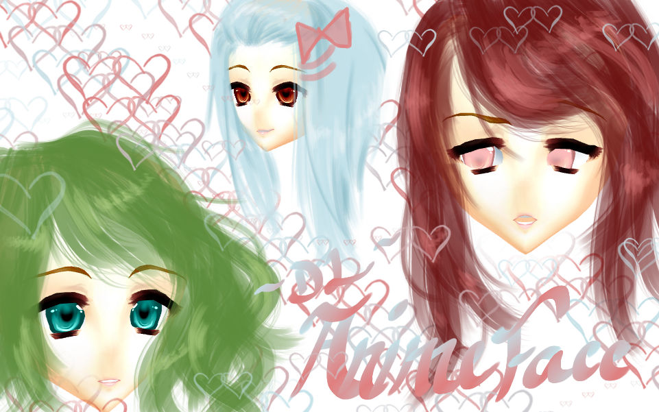 [MMD] Girl Anime Face DL by DeidaraChanHeart on DeviantArt