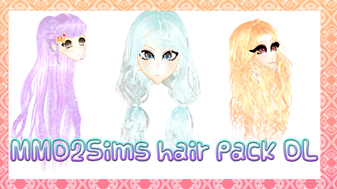 [MMD] Sims3 Hair pack DL by DeidaraChanHeart on DeviantArt