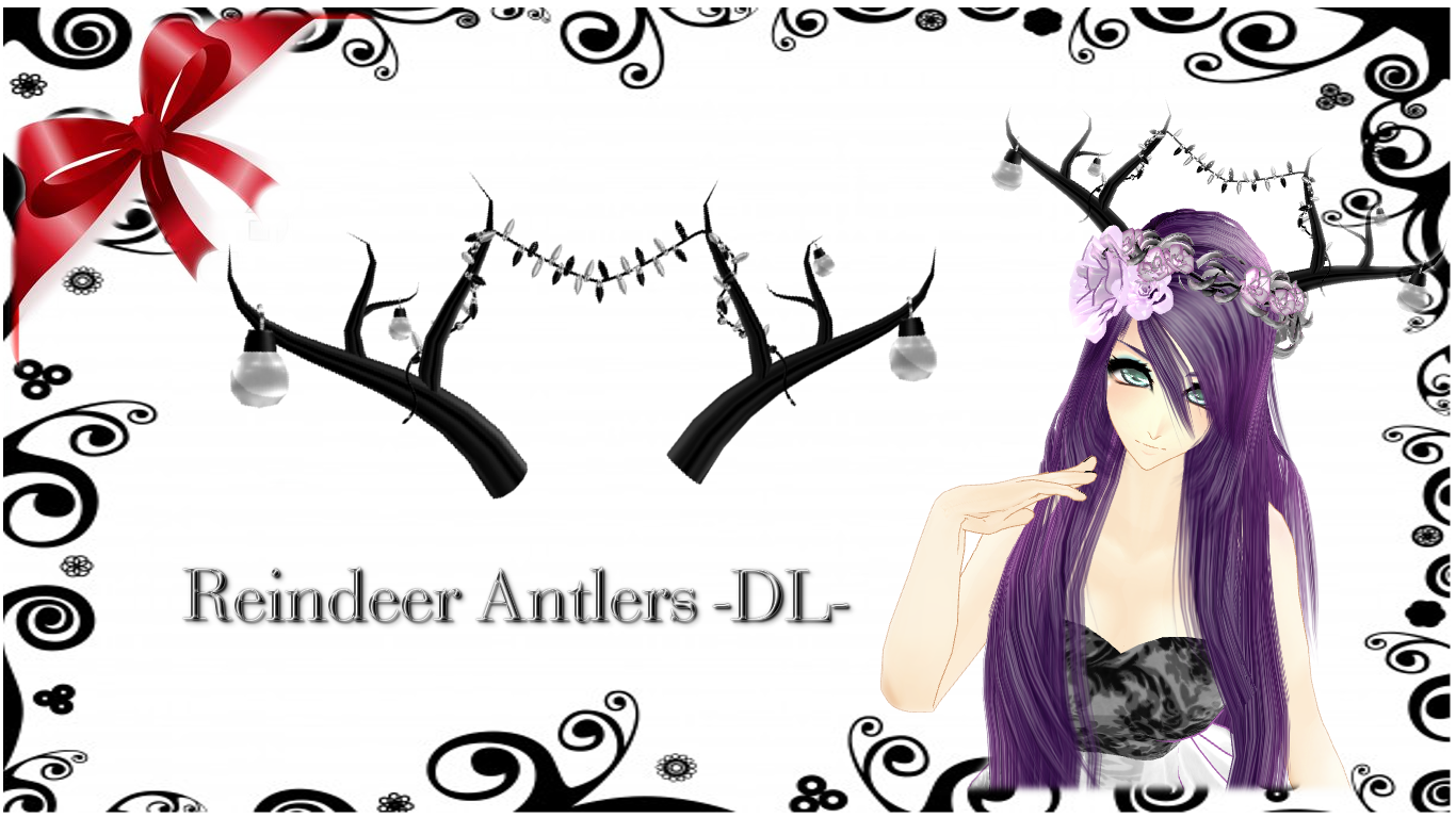 [MMD] Reindeer Antlers -DL- by DeidaraChanHeart on DeviantArt