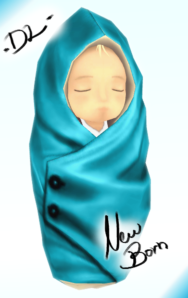 [MMD] Newborn Baby -DL- by DeidaraChanHeart on DeviantArt
