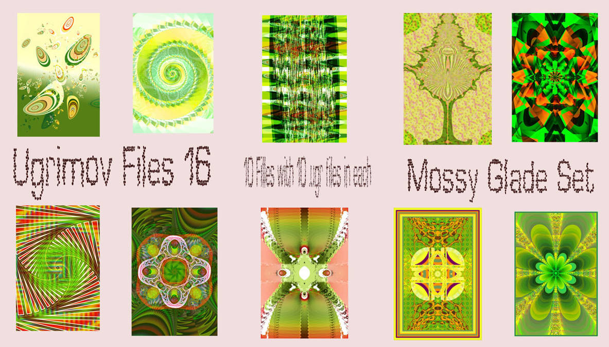 Ugrimov Files 16 Mossy Glade Set by Ampelosa on DeviantArt