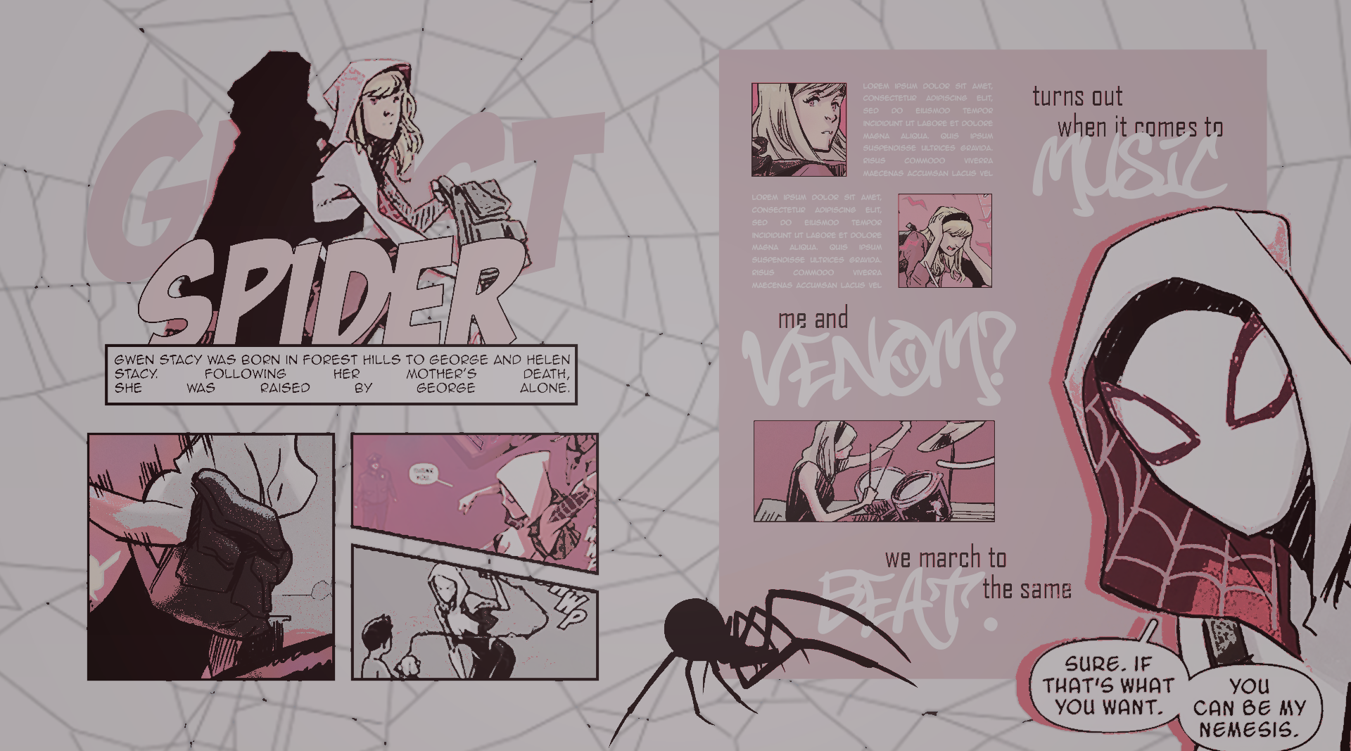 ghost spider template by geniusaeculi on DeviantArt