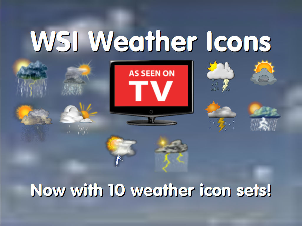 WSI Weather Icons - As Seen on TV by MalekMasoud on DeviantArt