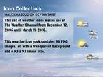 The Weather Channel 1998-2006 Icon Collection by MalekMasoud on DeviantArt