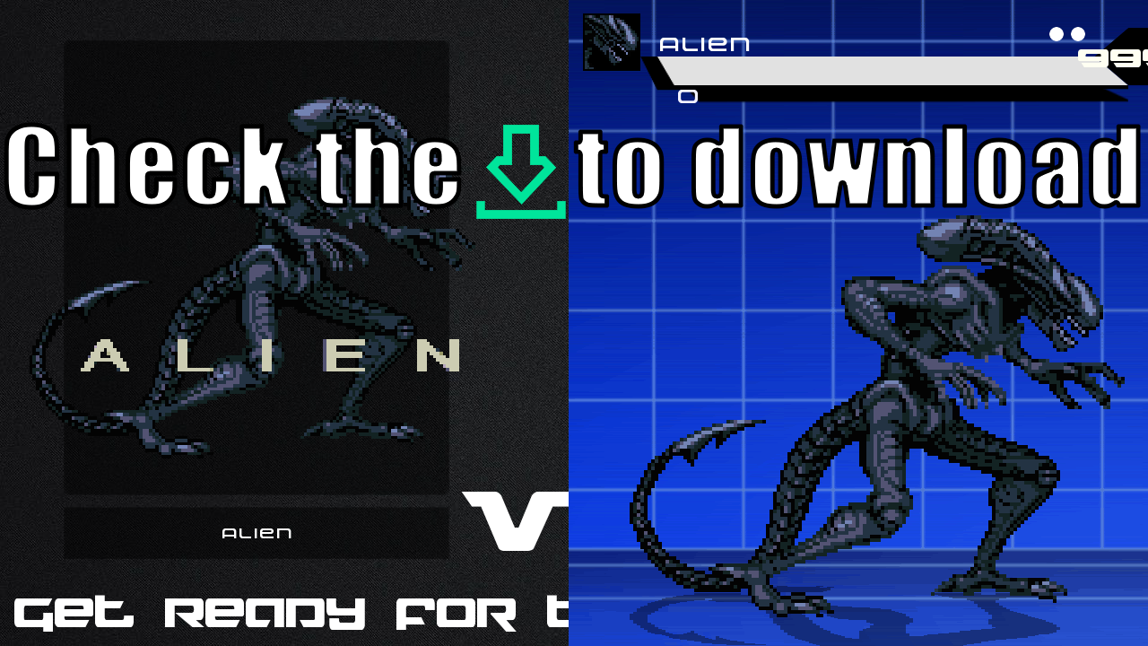 CvS Alien Xenomorph by DeviantMUGENArchive on DeviantArt