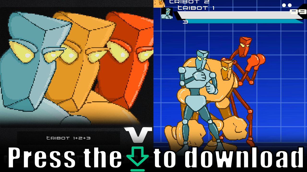 Tribot Fighter by Team-Allstermegamix-games by DeviantMUGENArchive on DeviantArt