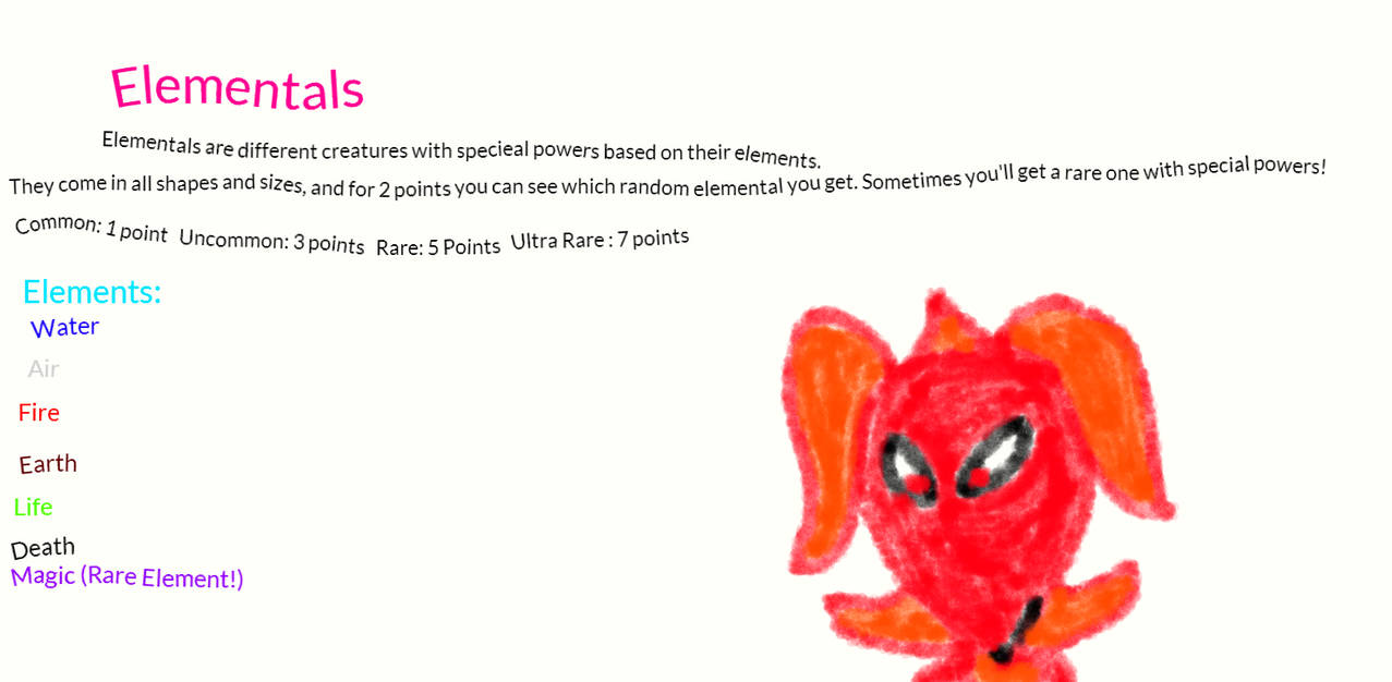 Elemental Info by Warriors-AdoptsGirl on DeviantArt