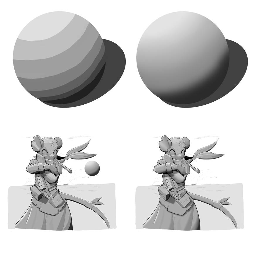 Shading practice - lineart by Gompami by WapeulArt on DeviantArt