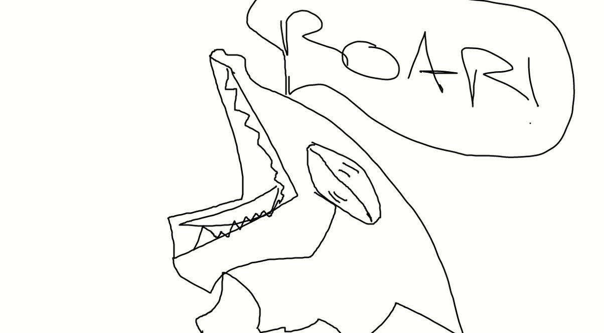roaring dragon by soniclover330 on DeviantArt