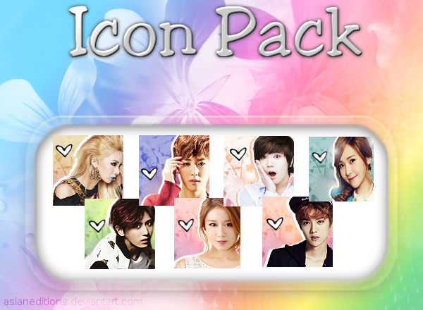 KPOP Icon Pack [15 icons] by AsianEditions on DeviantArt