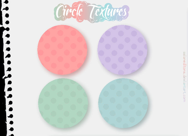 +Circle Textures | Pack #OO1 by AsianEditions on DeviantArt