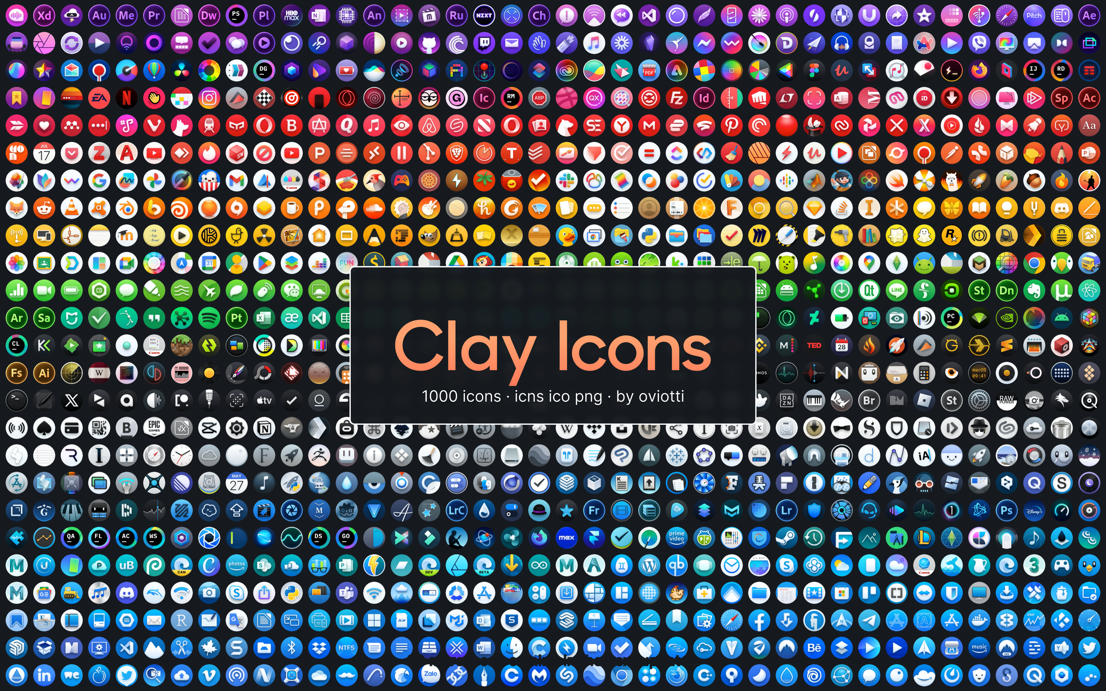 Clay Icons - Iconpack for macOS by oviotti on DeviantArt