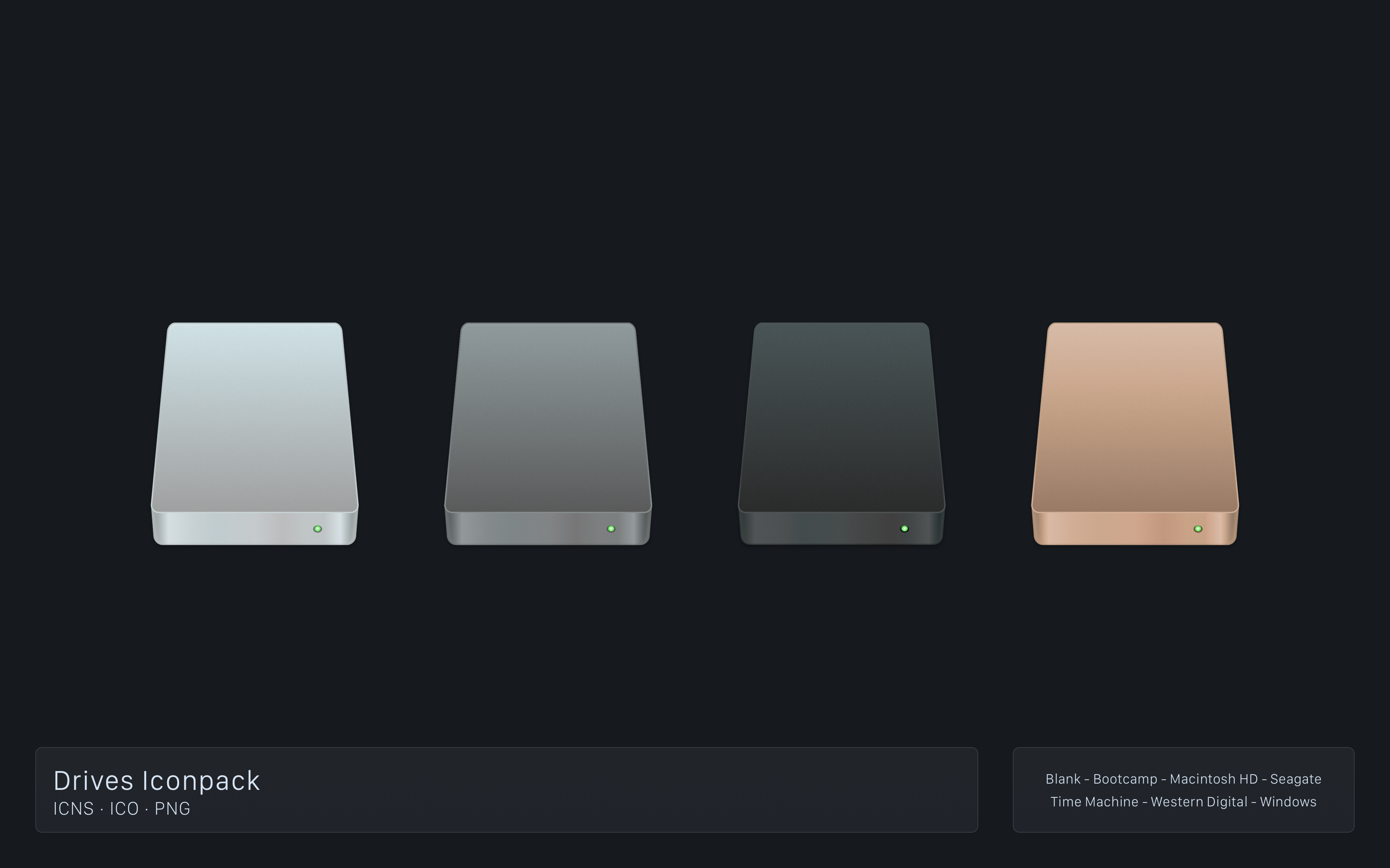 Drives Iconpack - Volume 2 by oviotti on DeviantArt
