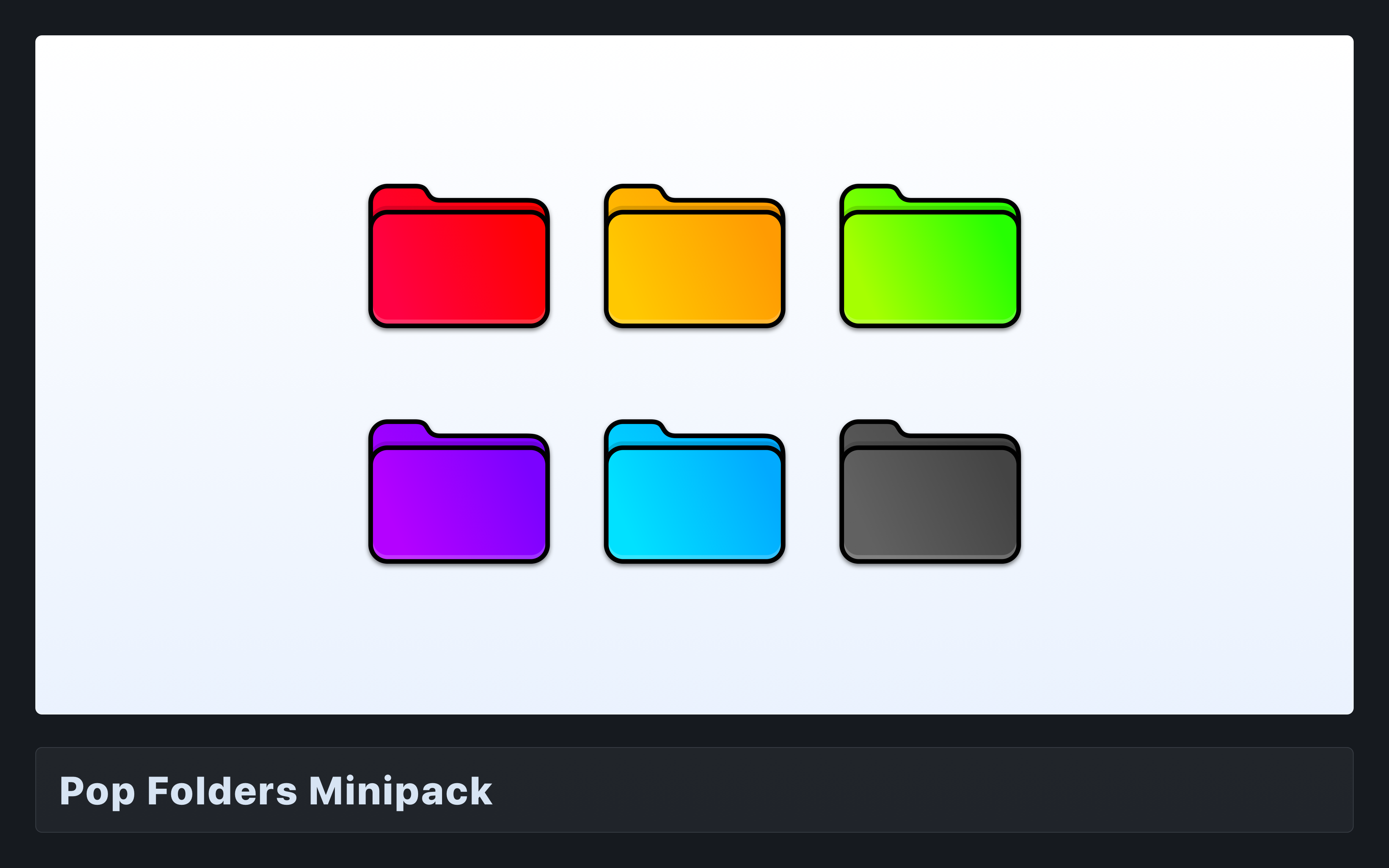 Pop Folders Minipack by oviotti on DeviantArt