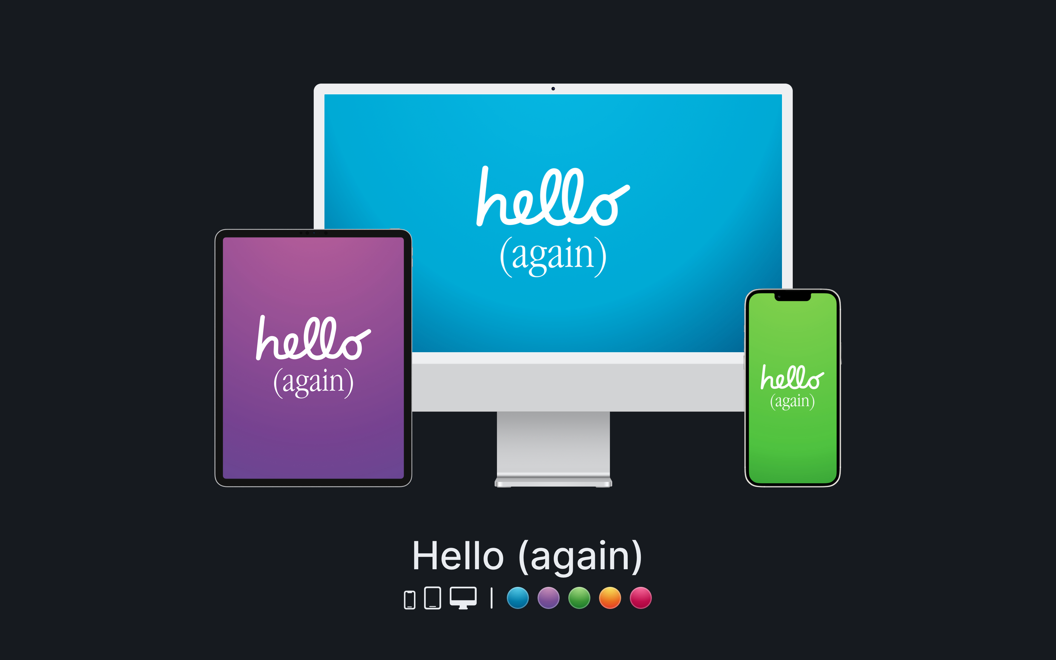 Hello (again) - Wallpapers by oviotti on DeviantArt