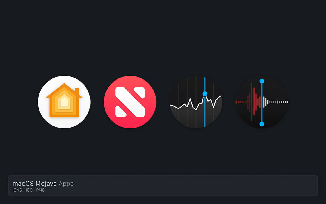 Apps from macOS Mojave - Icons by oviotti on DeviantArt
